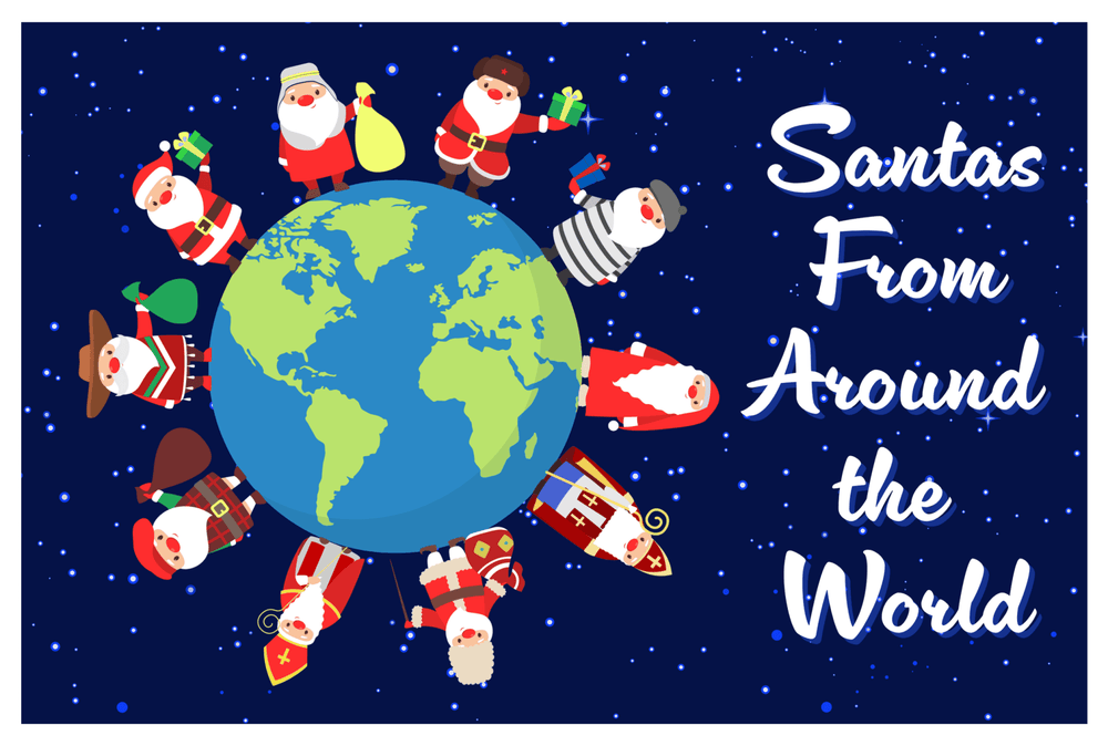 Santas From Around the World
