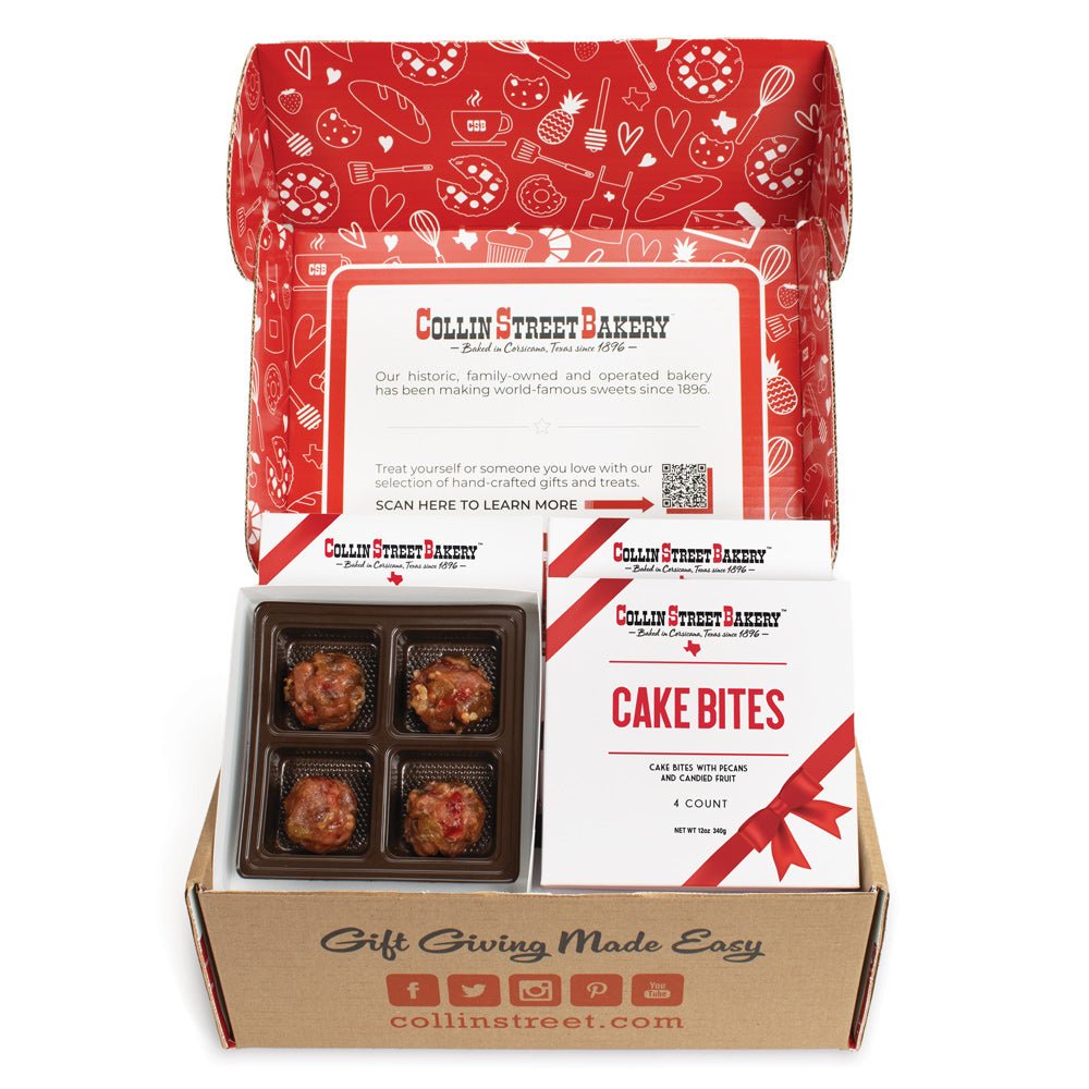 Cake Bites Sampler - 4 Count (4 Boxes)