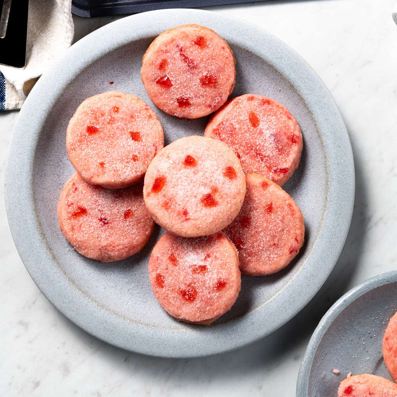 Cherry Ice Box Cookie Dough 3-Pack | Collin Street Bakery